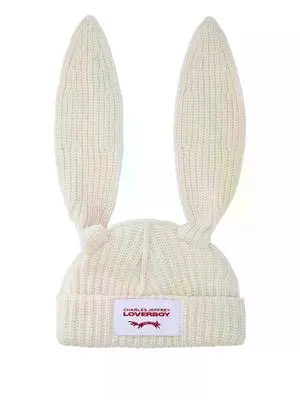 CHARLES JEFFREY Rabbit-ears Beanie - Neutrals