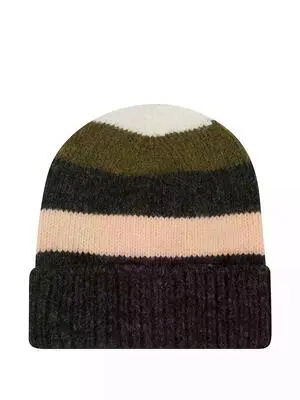 Alanui Striped Alpaca Beanie - Black
