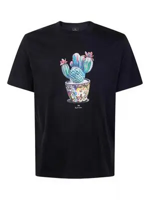 Paul Smith Cactus T-shirt Black