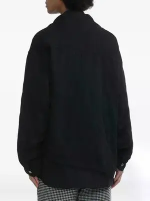 BLACK COMME DES GARÇONS Buttoned Pocket Overshirt