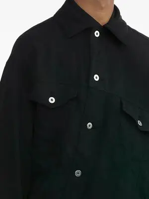 BLACK COMME DES GARÇONS Buttoned Pocket Overshirt
