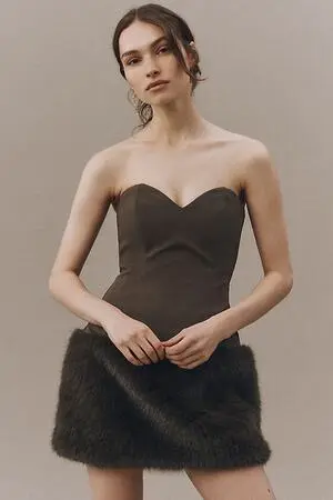 DELFI COLLECTIVE Gia Strapless Sweetheart Mini Dress