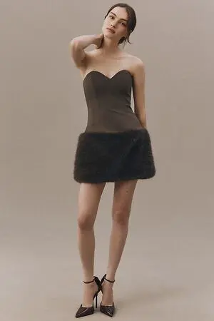 DELFI COLLECTIVE Gia Strapless Sweetheart Mini Dress