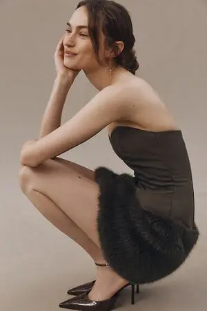 DELFI COLLECTIVE Gia Strapless Sweetheart Mini Dress
