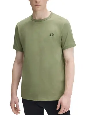 Fred Perry T-shirt Ringer - Green