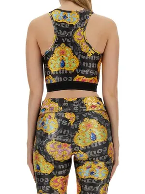 Versace Printed Top