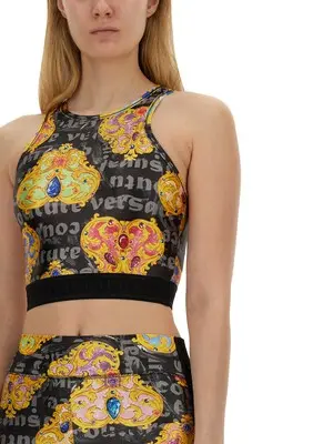 Versace Printed Top