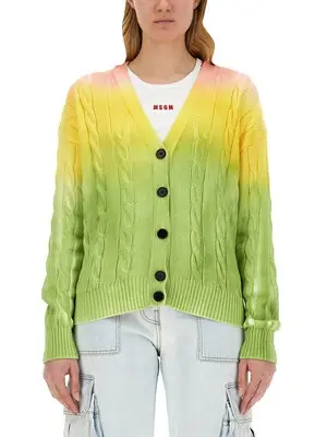 Msgm Medium Knit Cardigans For Women