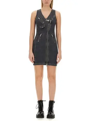 Moschino Jeans Paneled Cocktail Dresses