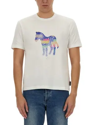 PAUL SMITH Zebra Print T-shirt