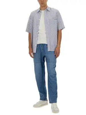 MARANT Cotton Pants - Denim