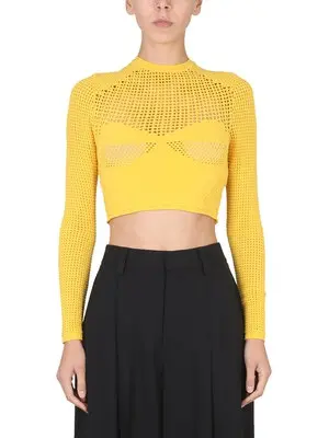 Ambush Cropped Performance Tops For Women