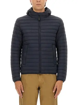 COLMAR Lightweight Down Jacket With Hood - Blue
