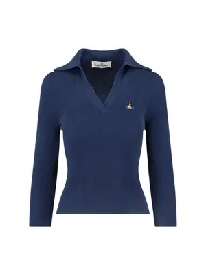 VIVIENNE WESTWOOD Marina Polo - Blue