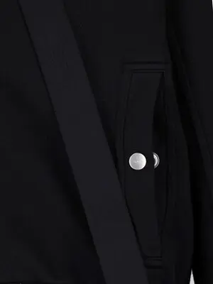CULTURA Zip Bomber Jacket - Black