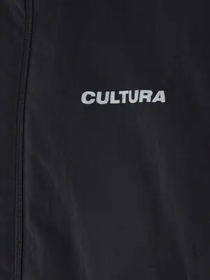 CULTURA Zip Bomber Jacket - Black
