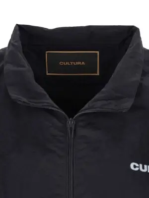 CULTURA Zip Bomber Jacket - Black