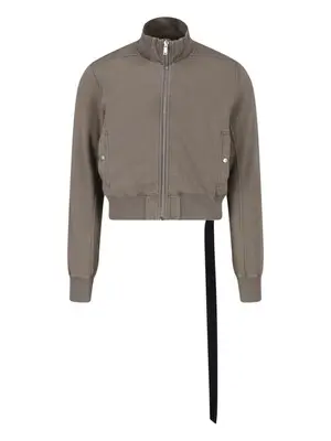 CULTURA Zip Bomber Jacket - Gray