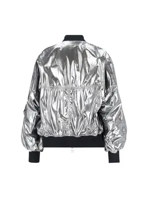 Fear Of God Zip Bomber Jacket - Silver