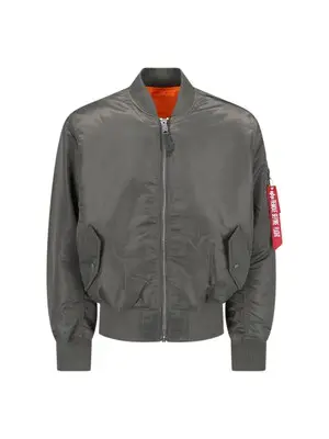 Alpha Industries MA-1 Heritage Reversible Bomber Jacket Gray