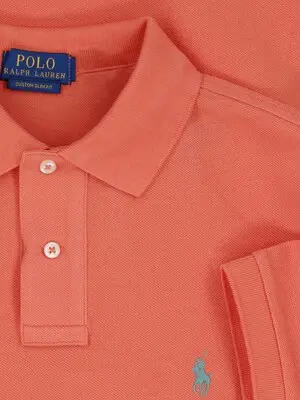 Comme Des Garçons Polo Ralph Lauren Embroidered Logo Polo Shirt - Orange