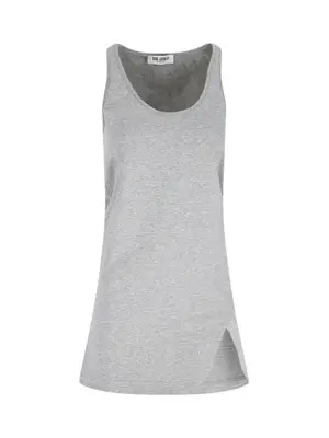 Attico Sleeveless Mini Dress - Gray