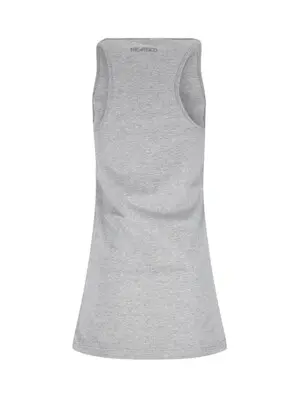 Attico Sleeveless Mini Dress - Gray