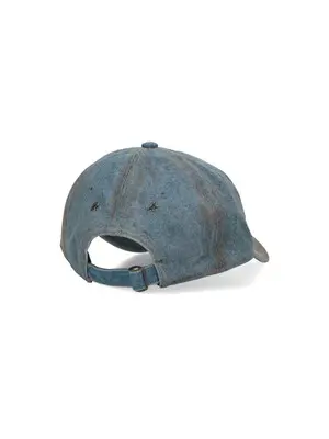 Loro Piana Logo Baseball Cap - Light Blue