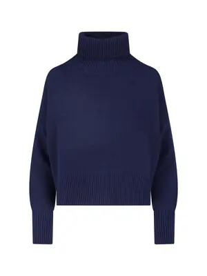 MA'RY'YA Virgin Wool And Cashmere Sweater - Blue