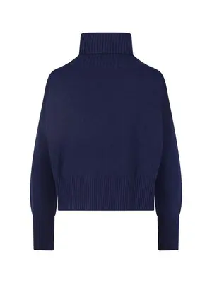 MA'RY'YA Virgin Wool And Cashmere Sweater - Blue