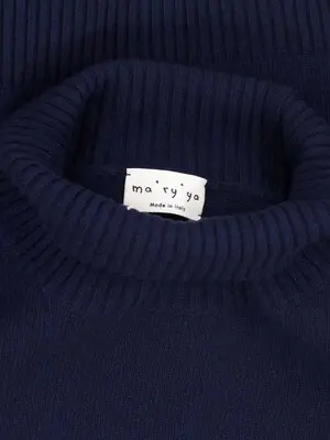 MA'RY'YA Virgin Wool And Cashmere Sweater - Blue