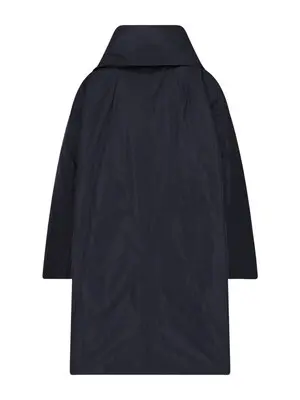 CAPE CONCEPT Technical Fabric Coat - Black