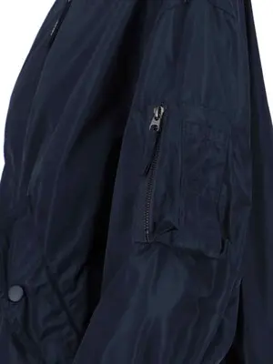 Aspesi Technical Fabric Coat - Blue