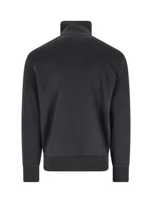 BONSAI Logo Zip Sweatshirt - Black