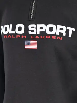 BONSAI Logo Zip Sweatshirt - Black