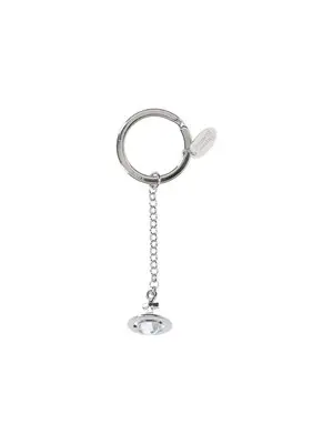 VIVIENNE WESTWOOD Orb Keyring Silver