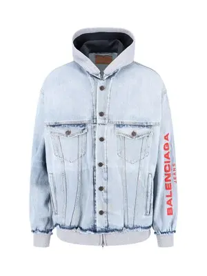 Balenciaga Denim Outerwear For Men