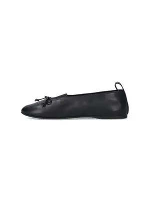 Miu Miu Lan Ballet Flats - Black