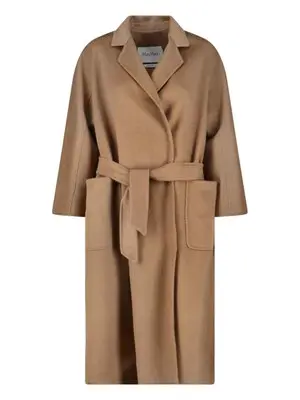 Max Mara Ludmilla Icon Cashmere Coat - Brown