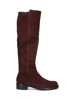 Stuart Weitzman Contrast Stitching Boots For Women