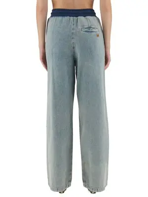 Moschino Wide Leg Jeans
