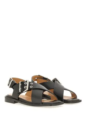 GANNI Studded Sandals