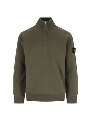 Stone Island Half Sleeve Sweaters For Men