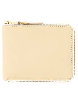 Comme Des Garçons Leather Wallet - White