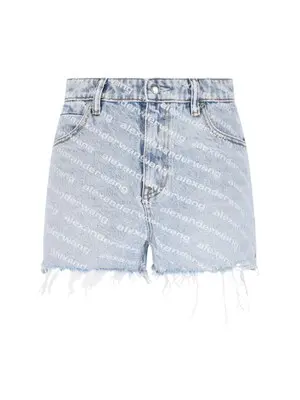 Rhude Logo Shorts - Gray