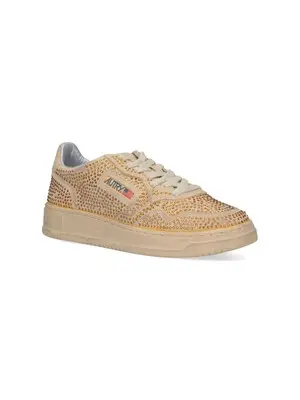 AUTRY Medalist Low Crystal Sneakers