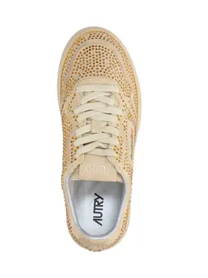 AUTRY Medalist Low Crystal Sneakers