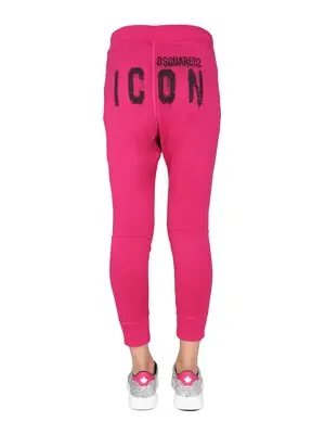 Dsquared2 Icon Jogging Trousers - Fuchsia