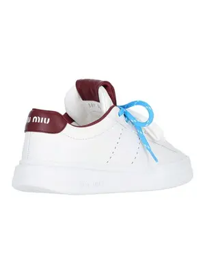 Miu Miu Logo Sneakers