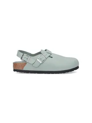 BIRKENSTOCK Tokio Mules - Green